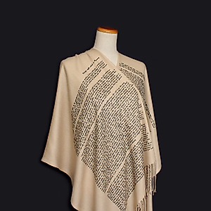 Universal Zone Darcy's Letter to Elizabeth from Pride and Prejudice by Jane Austen Shawl Scarf Wrap