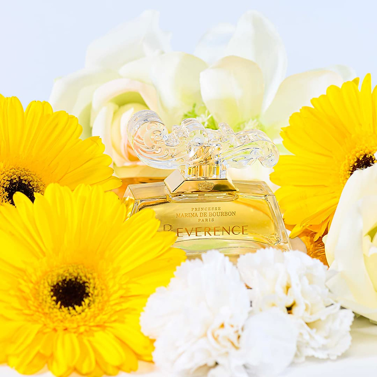 Reverence by Princesse Marina de Bourbon | Eau de Parfum Spray | Fragrance for Women | Sweet Floral Scent with Notes of Spicy Pepper, Rose, and Musk | 100 mL / 3.3 fl oz