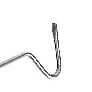 REPTI ZOO Portable Mini Snake Hook Collapsible Stainless Steel Snake Tongs and Snake & Reptile Hook Retractable Catching Snake Handling Tool