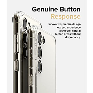 Ringke Fusion [Display The Natural Beauty] Compatible with Samsung Galaxy S23 Plus Case 5G, Transparent Phone Cover for Women, Men, Shockproof Bumper Designed for S23 Plus Case - Clear