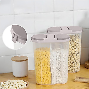 Food Storage Containers Storage Bin Dispenser Food Storage Bin Cereal Containers Food Storage Container with Lid Cereal Containers Dispenser Pack of 1