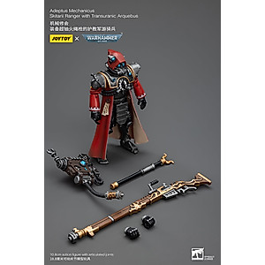 JoyToy Warhammer 40K: Adeptus Mechanicus Skitarii Ranger with Transuranic Arquebus 1:18 Scale Action Figure