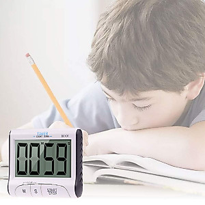 Vosarea DC101 Digital Kitchen Cooking Timer Count Down Up Clock Loud Alarm with Large LCD Display Screen with Battery