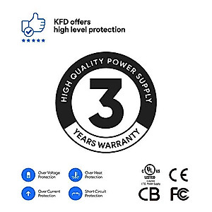 KFD AC Adapter 32V 625mA 0957-2242 0957-2269 for HP OfficeJet J4524 J4580 J4624 J4660 J4680 Deskjet F4580 F4210 F4230 F4235 F4240 F4250 F4272 F4273 F4274 F4275 F4280 F4283 F4288 F4292 F4293 Printer