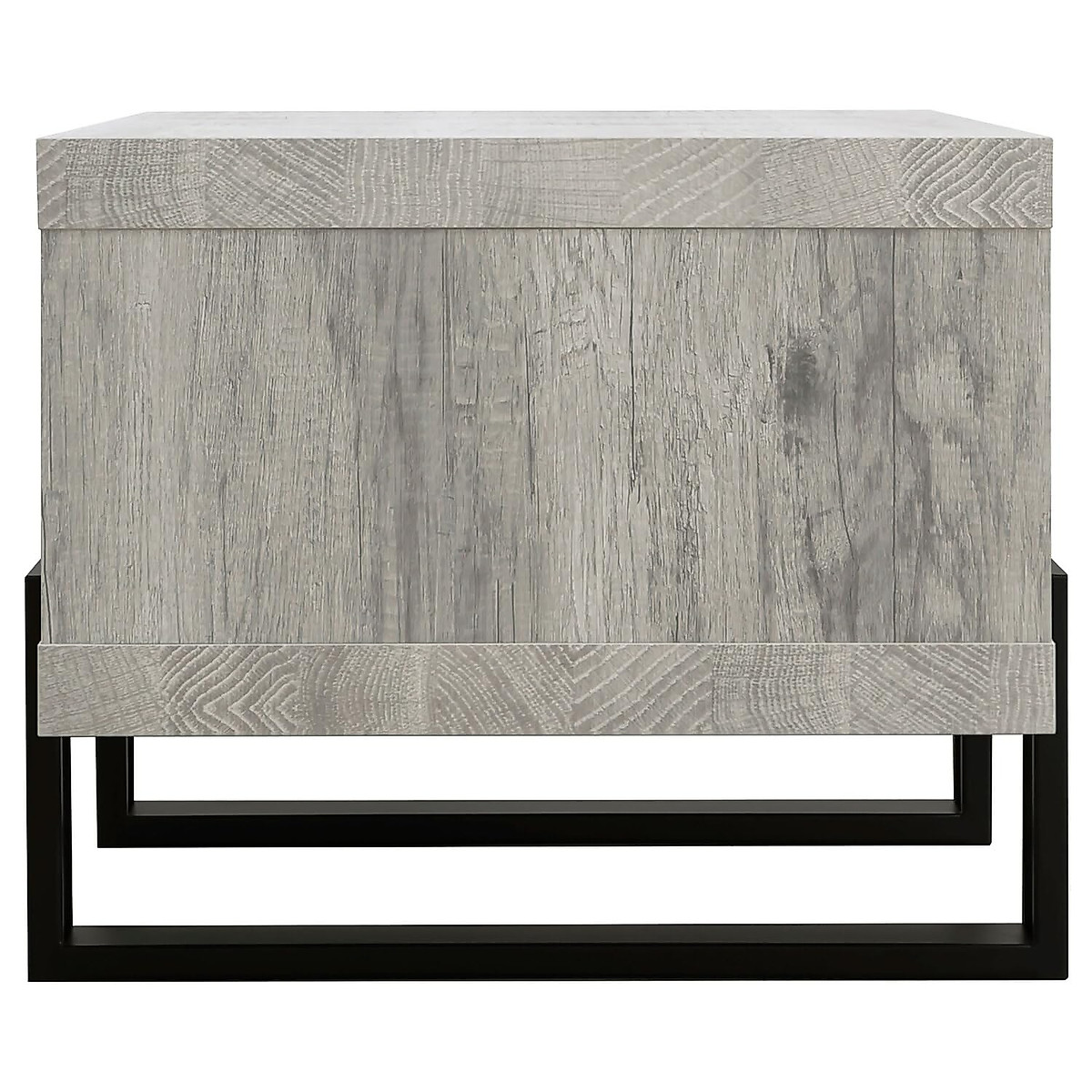 Coaster Home Furnishings Dinard Coffee Table with Shelf Grey Driftwood