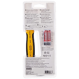 Gardner Bender Sperry Instruments CT6101 Heavy Duty Continuity Tester, 2 Range, 36 inch lead, Yellow