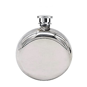 Ochine 3 oz Flask Stainless Steel Hip Flasks with Funnel for Liquor, Lightweight Portable Drinking Flasks Leak Proof Cap Camping and Hiking Hydration Flasks Gift for Men Women (9/7/3oz Bottle)