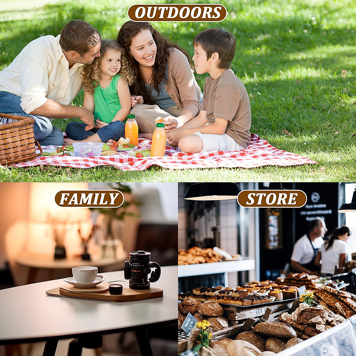 EIOFG Packaging Coffee Bags with Valve(8oz/ 0.5lb, 100PCS), High Barrier Flat Bottom Stand Up for Coffee Bean Storage, Heat Sealable Resealable Bags for Small Business Home, Store (Black)