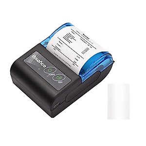 Irfora Portable Mini Thermal Printer 2 inch Wireless USB Receipt Bill Ticket Printer with 58mm Print Paper Compatible with iOS Android Windows for Restaurant Sales Retail