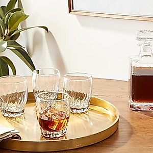 Anchor Hocking Central Park Drinking Glasses, 12 oz (Set of 4) -