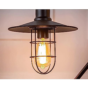 ANIIC Floor Lamps for Living Room Modern Industrial Floor Lamp for Living Rooms Bedroom Rustic Reading Standing Lamp Standing Indoor Pole Lamp Standing Lamp