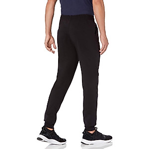 Russell Athletic Men's Jersey Cotton Joggers with Pockets, Black, X-Large