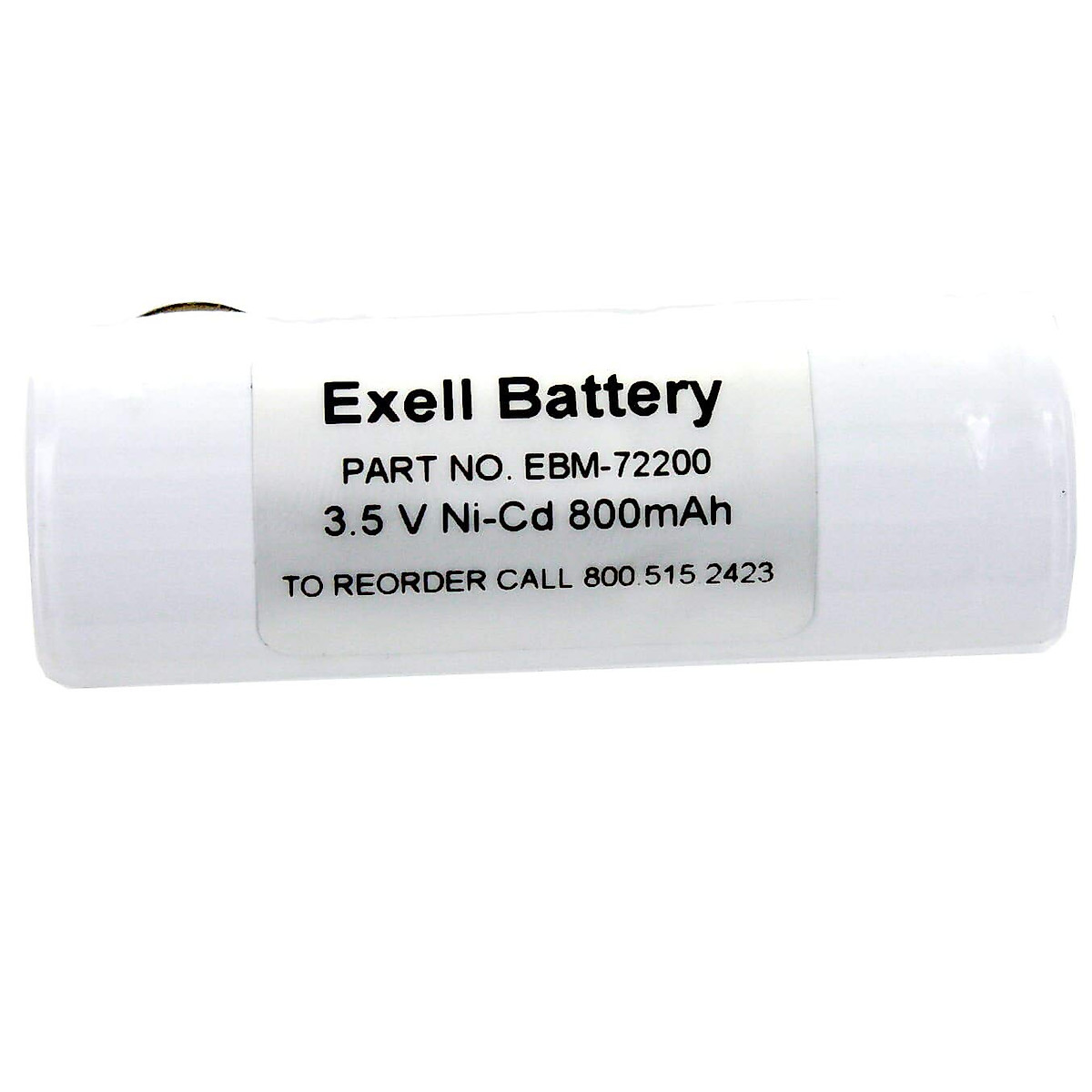 Exell Battery EBM-72200 Battery Compatible with MEDIC LUX,VISTA 200 HANDLE,Powertron N1027,N1049, Alpha Source AS10097,N36751, Cardinal CJB-191,Chloride MEDIC LUX, MED-72200, Diversified N N36751