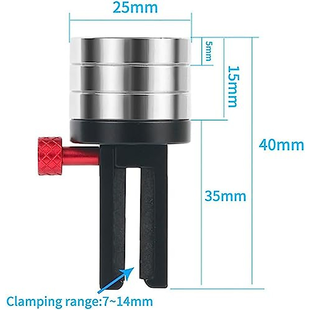 Handheld Gimbal Adapter Switch Mount Plate with Gimbal Counterweight 86g for GoPro 11 10 9 Black Camera Stabilizer Adapter Clip for Go Pro 11 10 9 8 Camera Accessories