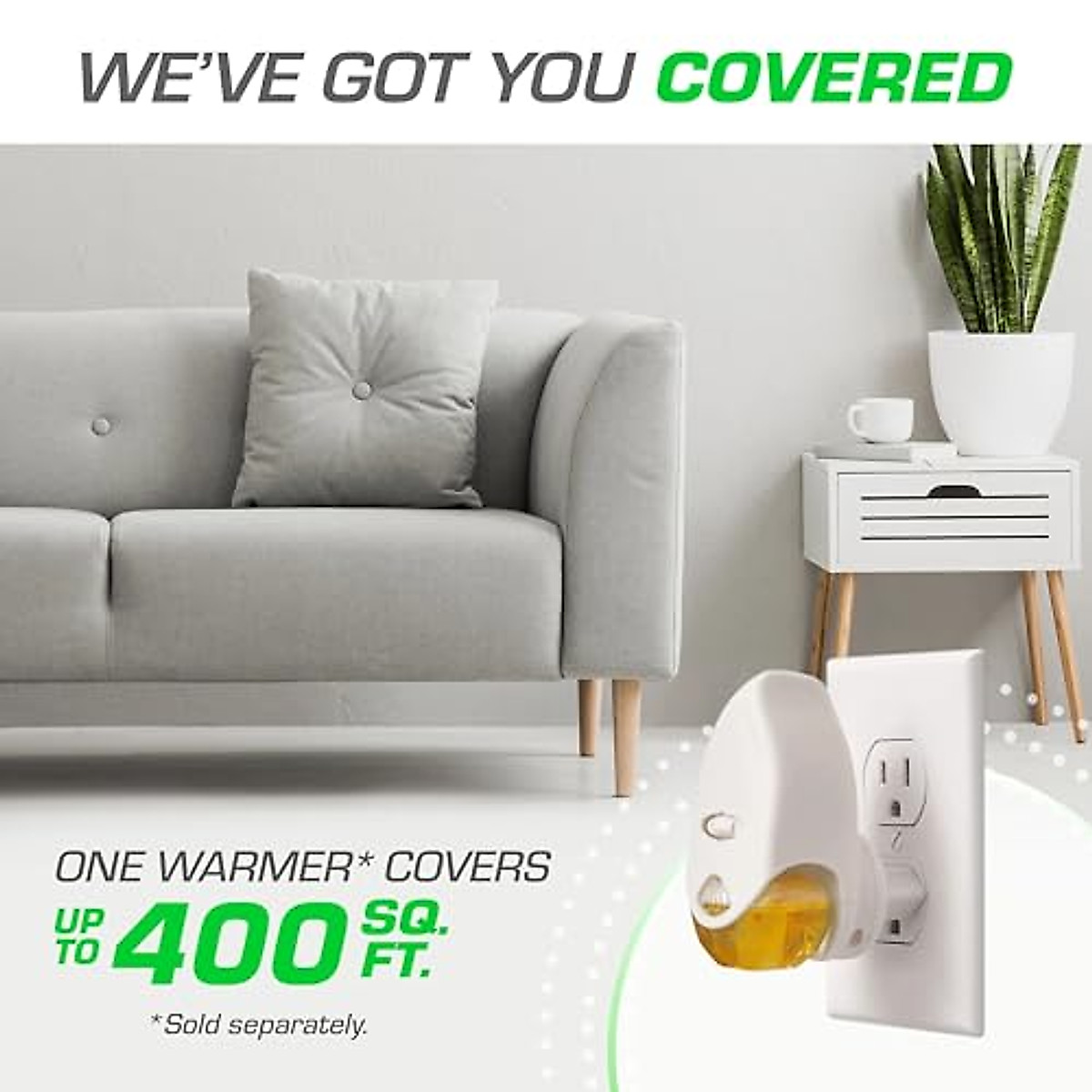 Tomcat Rodent Repeller Essential Oil Refill Pack Plug-In with Lemongrass, Cinnamon, and Peppermint Oil, 2 Refill Bottles