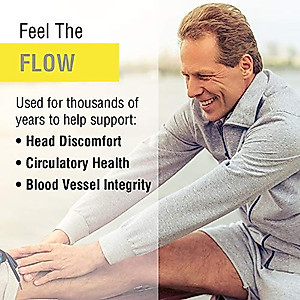 SOLARAY Feverfew Leaf 455mg | Head Discomfort, Circulatory Health & Blood Vessel Support Supplement | Vegan & Non-GMO | 100 VegCaps