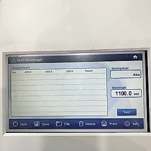 K7000 Touch Screen Dual-Beam UV-Vis Spectrophotometer