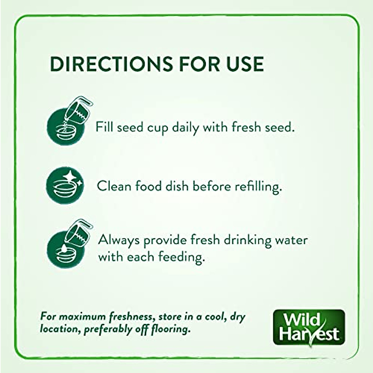 Wild Harvest Universal Blend for Small Birds, 10 lb Bag, Fortified Nutrition (P-99284)