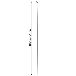 36Pcs 14G J Bend Bicycle Mountain Bike Steel Spokes Bike Spokes and 260mm