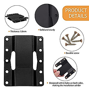 Zhitaoxun 10 Pack Universal Sectional Sofa Interlocking,Sectional Sofa Connector Bracket (5 Set)