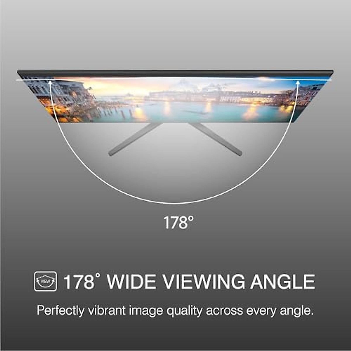 Packard Bell airFrame 27" FHD Monitor, 1920x1080, Ultrawide, VESA Mount, Tilt Adjust, HDMI/VGA, Slim Bezel, for Home, Office, and Light Gaming - 2 Pack