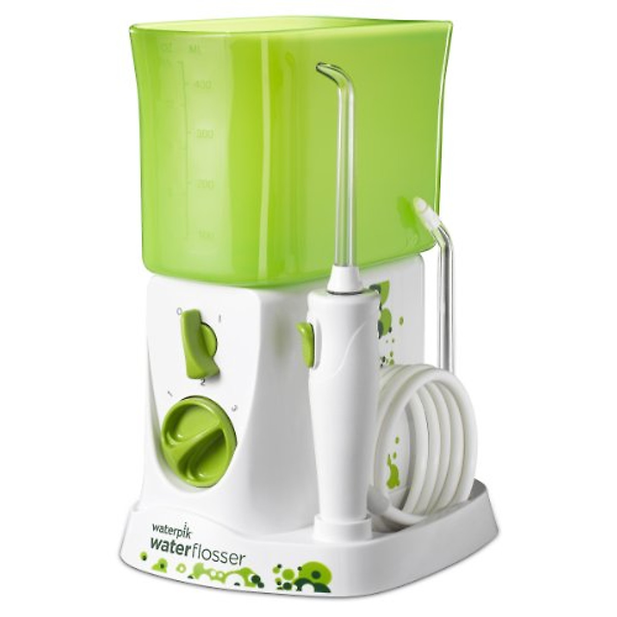 Waterpik Water Flosser for Kids, Countertop Water Flosser for Children and Braces, WP-260, Green