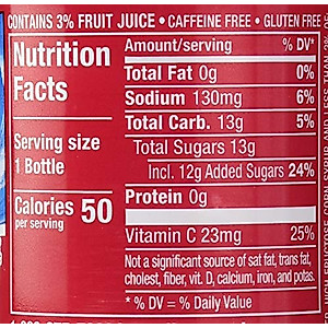 Hawaiian Punch Fruit Juicy Red, 10 Fluid Ounce Bottle, 6 Count (Pack of 4)