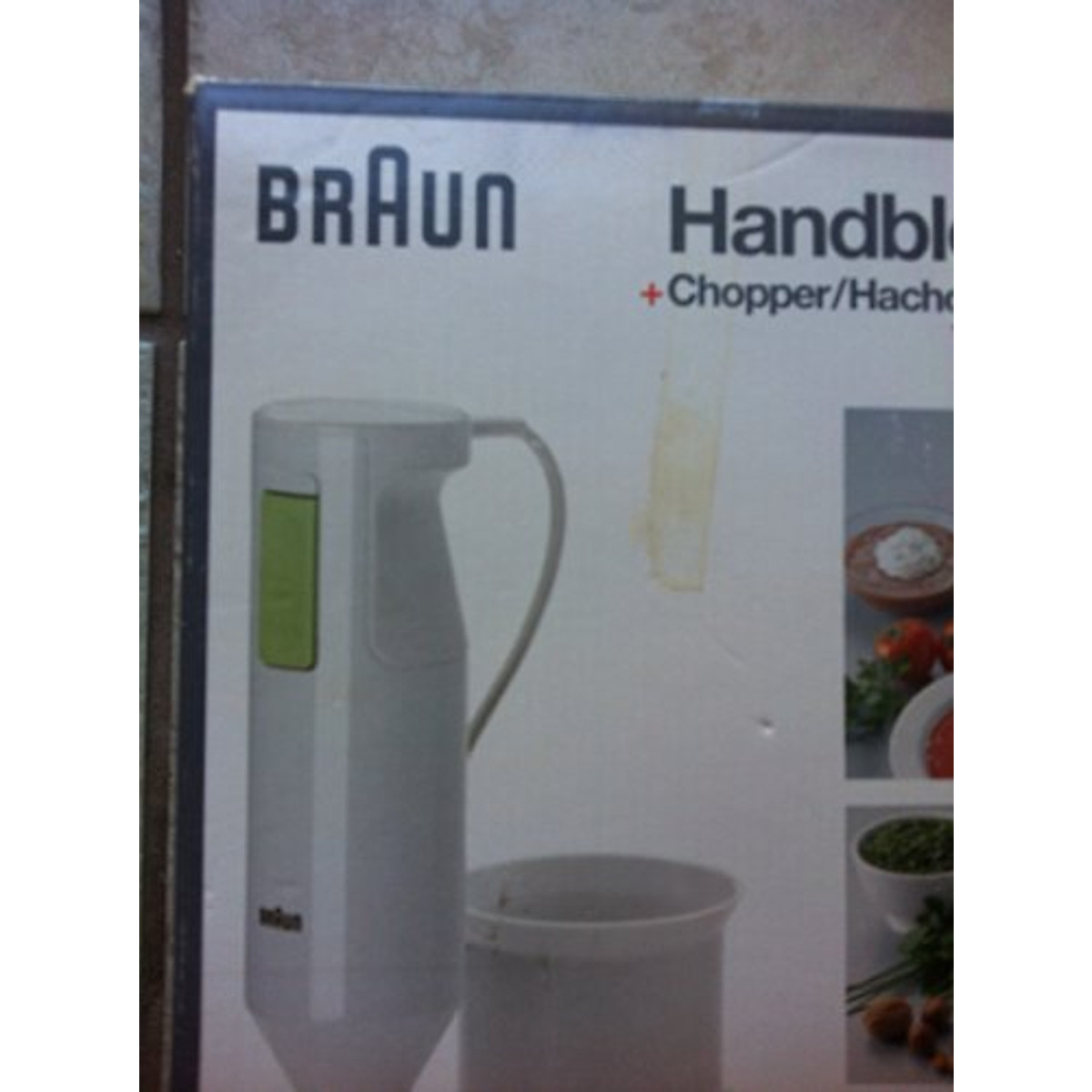 Braun Hand Blender + Chopper MR 370