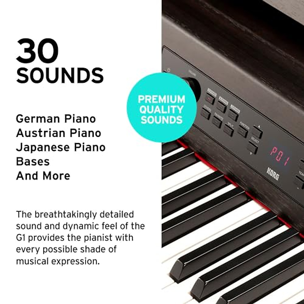 Korg, 88-Key Digital Pianos-Home (GB1AIRBR)