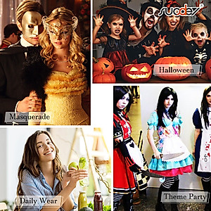 SUOSDEY Women Faux Leather Braided Waist Belt for Dress Elastic Stretch Belt for Ladies Wide Waist Belt for Women