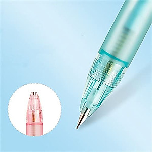 WEISHA Mechanical Pencil 1PC 0.5/0.7mm Automatic Pencils Propelling Pencil Cute Pencils Eraser Top Writing Stationery Office Supplies(0.7mm random 1pc)