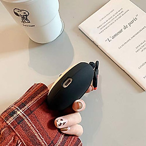 AKXOMY Compatible with Airpods Pro Case Cover,Cute 3D Funny Cartoon Minnie Mouse Airpods Pro Case,Kawaii Fun Lovely Design Skin,Cases for Girls Kids Teens Boys Air pods Pro (Q-Minnie)