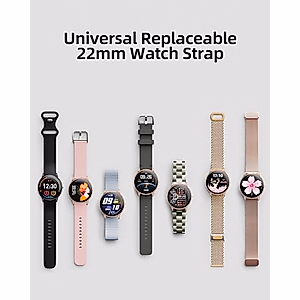 Parsonver Smart Watch for Men Women(Answer/Make Calls), HD Screen Fitness Tracker IP68 Waterproof 100+ Sports Modes Heart Rate Sleep Monitor, Pedometer, Smartwatch for Android Phones/iPhone Compatible