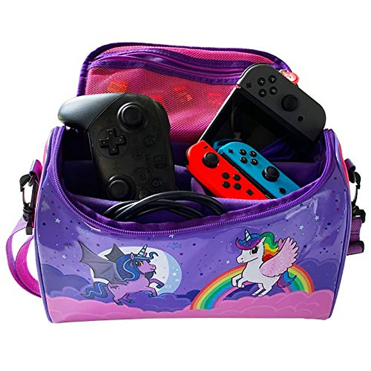 Unicorn Friends Carry All Deluxe Storage Case (Nintendo Switch)