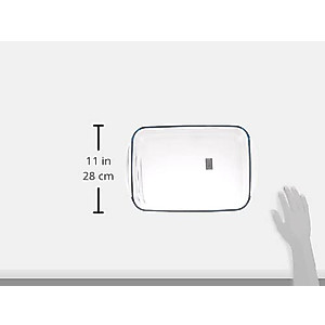 Pyrex Essentials Glass Rectangular Roaster high Resistance 40x27x7 cm