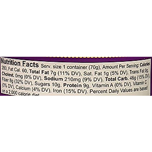 Bob's Red Mill Organic Gluten Free Oatmeal Cup, Fruit & Seed (Pack of 12)