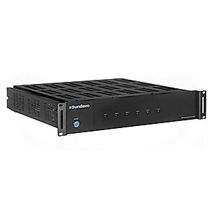 Soundavo MZ-1250S Digital Multi-Zone Integrated Amplifier - 12 Channel / 6 Zone System with S/PDIF Input