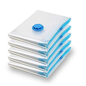 Airlove Vacuum Storage Bags More Compression Space Saver Bags for Clothes Comforters Pillows Bedding Travel