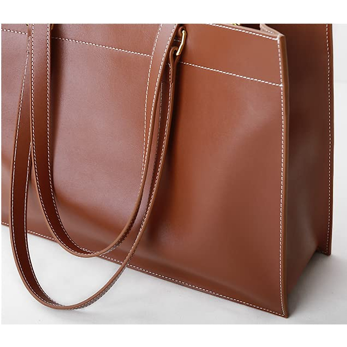 Women's Soft Leather Totes Crossbody Wallets Multi Pocket Shoulder Bags Crossbody Bags Medium