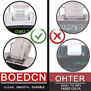 3 Pack Compatible Calculator Ribbon Replacement for Casio hr-100tm Ink IR-40T Calculator Ink Roller Compatible with Casio HR-100TM HR-170RC Canon P23-dhv CP13 Sharp EL-1801V, Individually Sealed, B/R