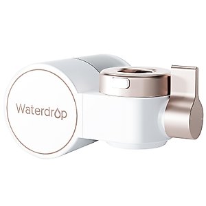 Waterdrop Soft Water Skincare Filter 2.0, Bathroom Sink Filter Water Faucet for Skin, Faucet Water Filter, 0.01 Micron, Reduce Chlorine & Scale Control，BFT1(1 Filter Included)