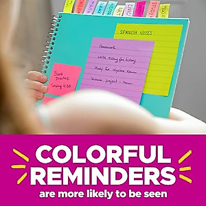 Post-it Dispenser Pop-up Notes, 3x3 in, 18 Pads, Assorted Colors, Clean Removal, Recyclable