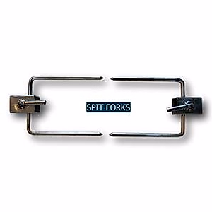 Charotis Charcoal Spit Roaster, 50W Motor, 100% Stainless Steel BBQ rotisserie for Whole Pig, Lamb, Goat - Model SSH1 -DX