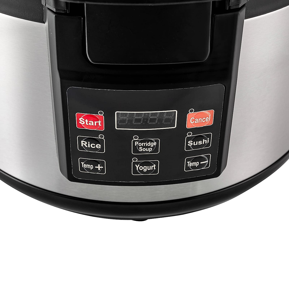 REHOUPTU Rice Warmer with Inner Pot, Commercial Rice Warmer with Display (Warm Function Only, Not Cooker) Stainless Steel Exterior, Non-Stick Insert Pot-19 L/20QT, Use for Hotel, Canteen