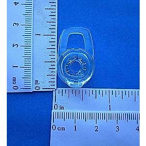 Ear Hooks Earbuds Spare Fit Kit Replacement for Plantronics M165 Marque 2 Bluetooth Headset, 2 Hooks, Silicone Covers Ear-Gels S/M/L