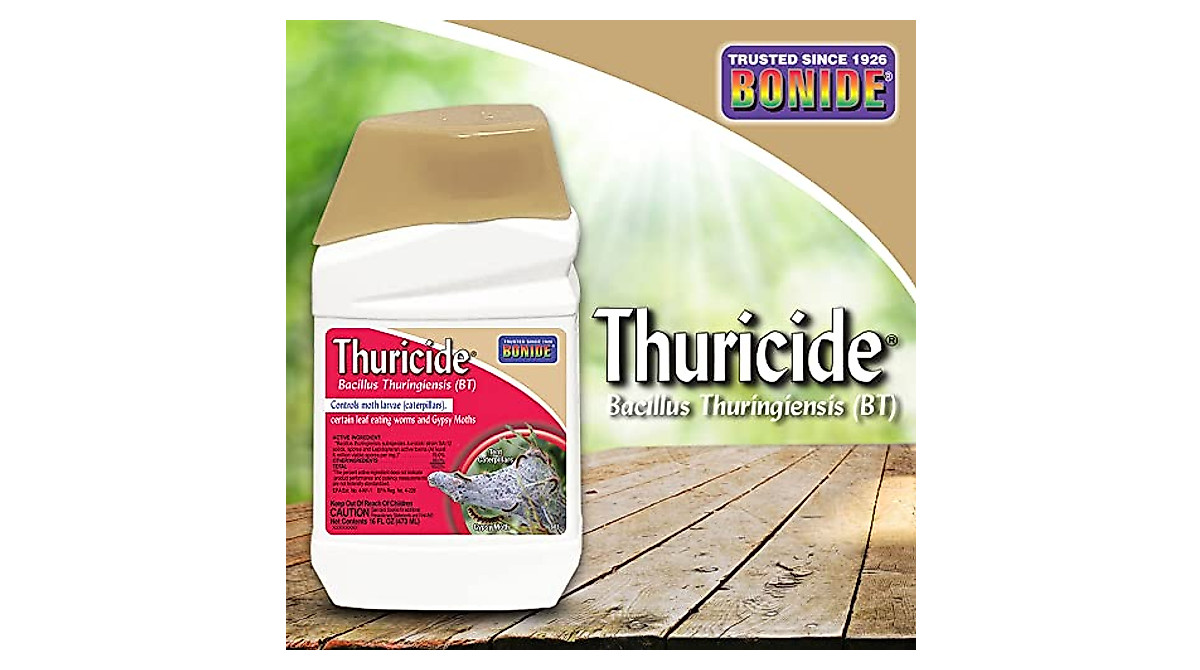 Bonide Thuricide BT Concentrate for Caterpillar Control