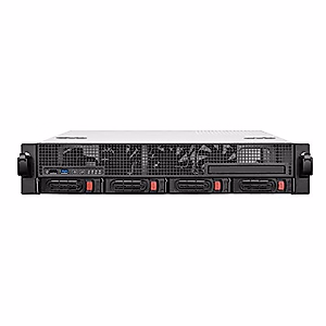 SilverStone Technology RM21-304 2U Micro-ATX Rackmount Server Chassis with Four 3.5" hot-swap Bays, SST-RM21-304