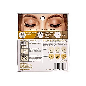 Kiss Vluxe Extension Mermaid Short Individual Lashes (1 PACK)