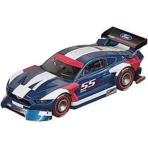 Carrera 30940 Ford Mustang GTY No. 55 1:32 Scale Digital Slot Car Racing Vehicle for Carrera Digital Slot Car Race Tracks