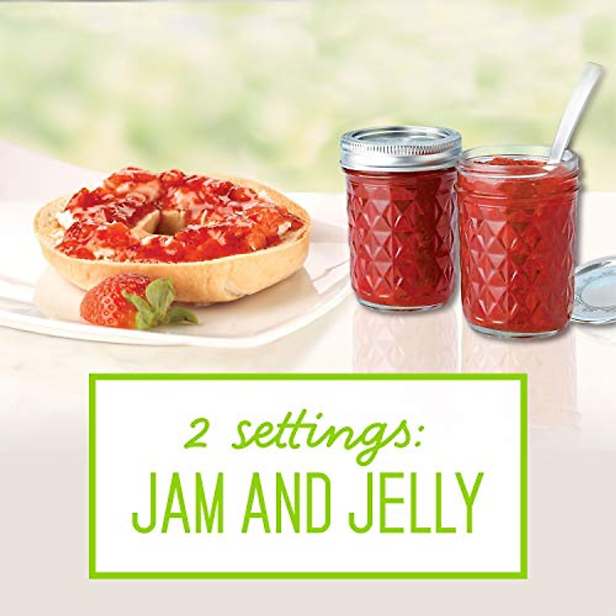 Ball freshTECH Automatic Jam and Jelly Maker, Silver -